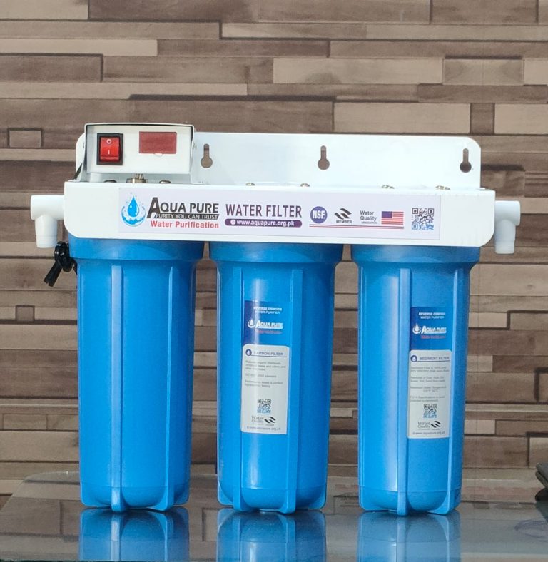Aquapure Water Filter 3 Stage with Ultraviolet – AQUA PURE